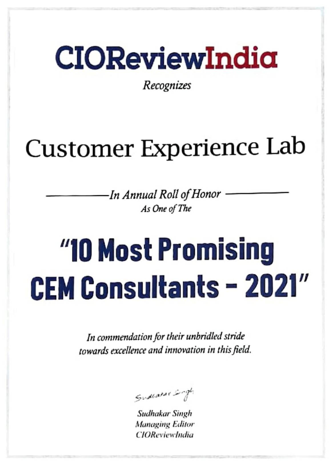 Home page - Customer Experience Lab